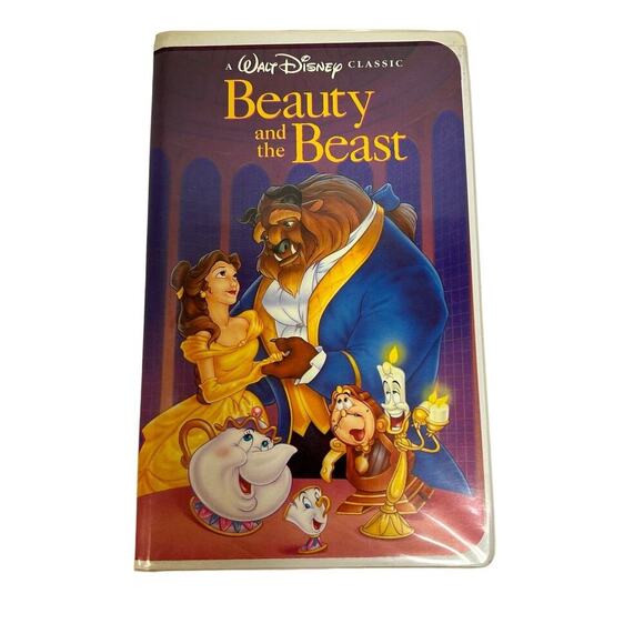Disney | Media | Black Diamond Disney Vhs Beauty And The Beast Vhs Tape ...